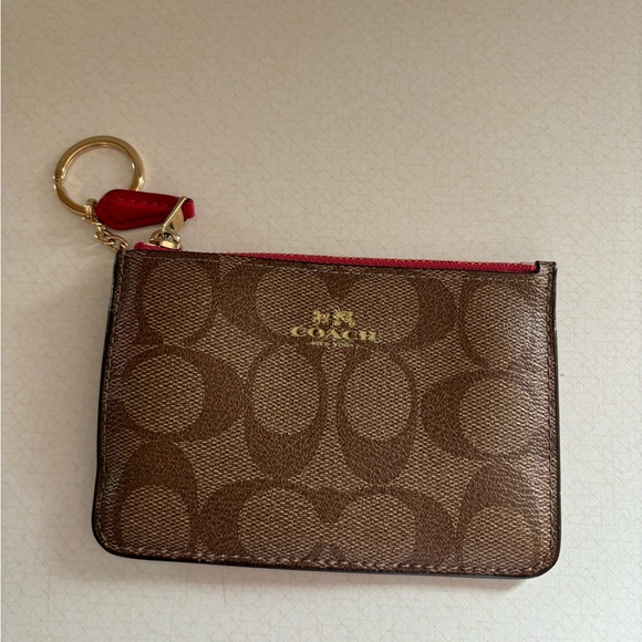 Coach | Bags | Coach Keychain Wallet Coachlogo Wallet | Poshmark